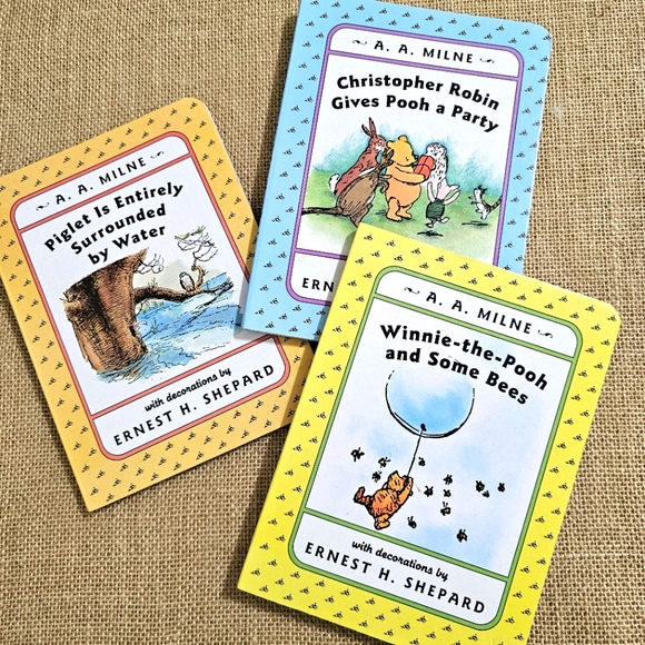 Winnie-the-Pooh | Other | Euc Winnie The Pooh Board Book Bundle | Poshmark